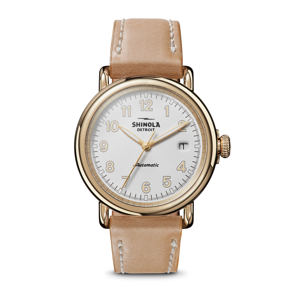 Runwell Automatic Watch - White – Shinola