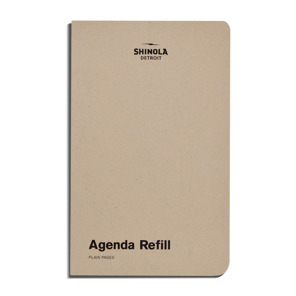 Plain Agenda Insert | Shinola