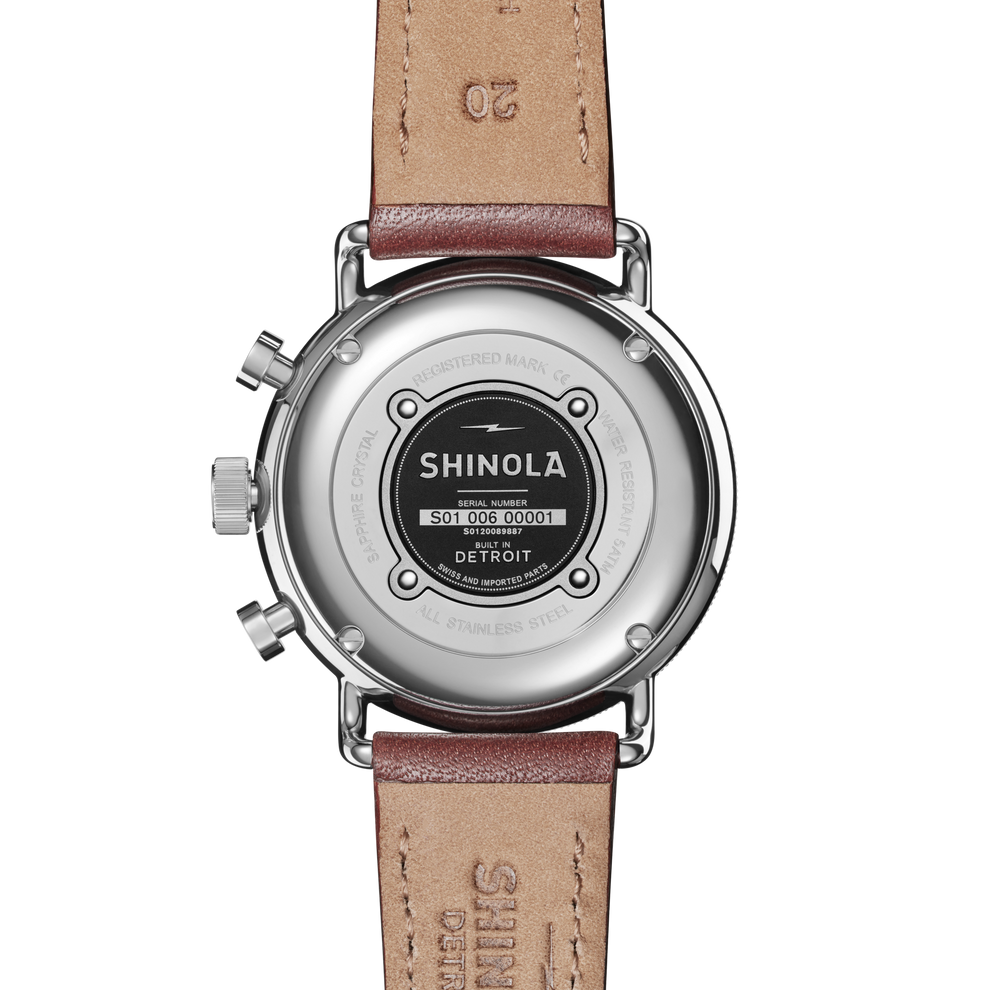Canfield Sport Chronograph Watch - Midnight Blue – Shinola